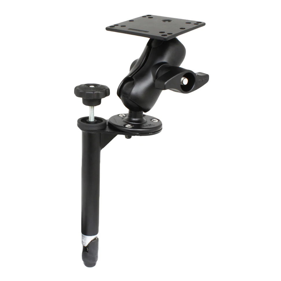 RAM® 8" Upper Tele-Pole with Double Ball & 100x100 VESA